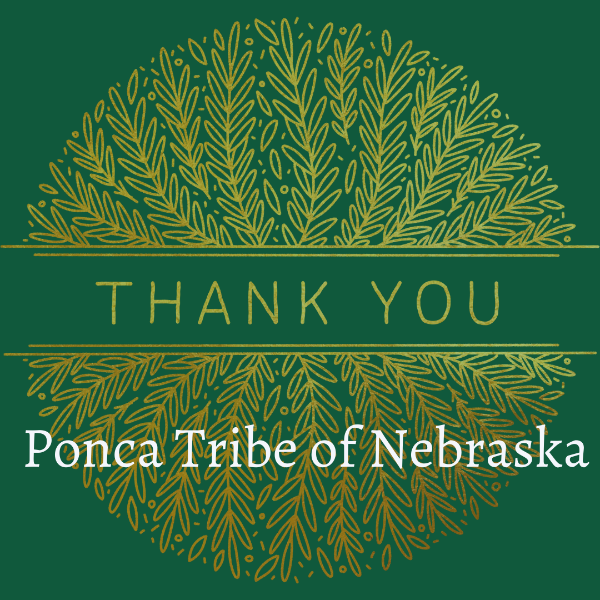 Willard Community Center - Ponca Tribe of Nebraska Donates $1,000 for ...