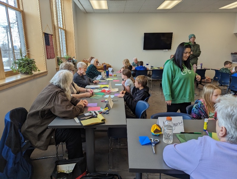 Willard Community Center - Origami Class Teaches 3rd-5th Graders During ...