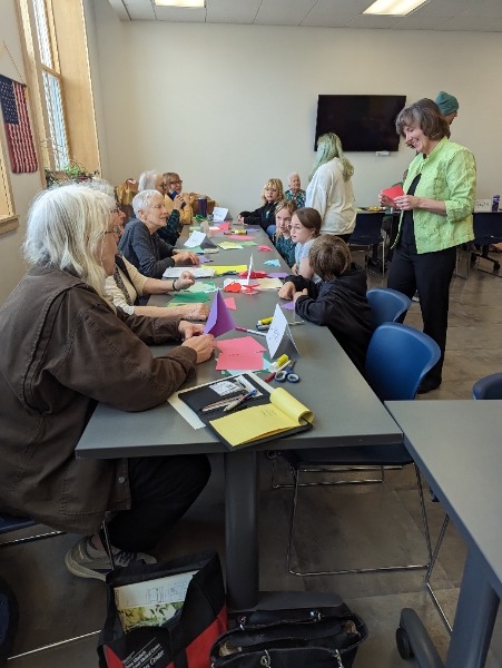 Willard Community Center - Origami Class Teaches 3rd-5th Graders During ...