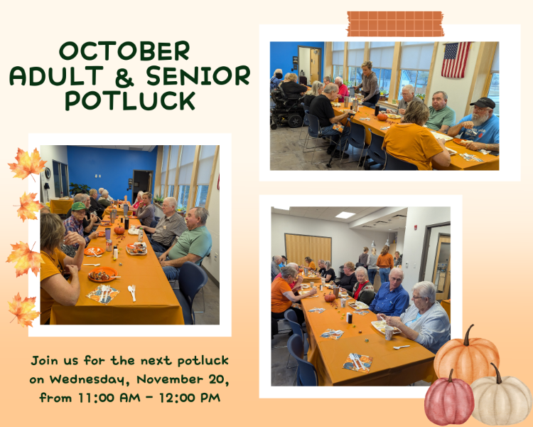 Willard Community Center - Great Friends, Conversation & Food!