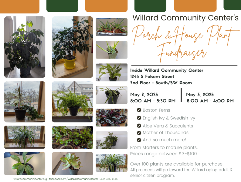 Willard Community Center - Plant Lovers Unite! 🌿 Willard’s Annual ...